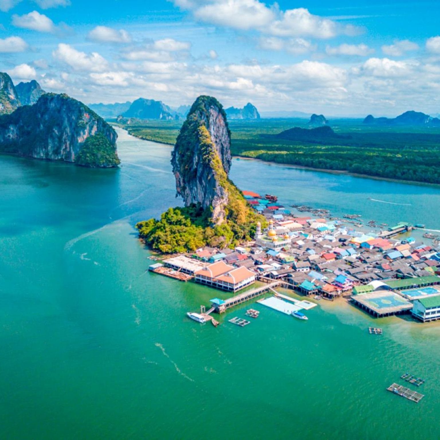 Phang-nga-bay-panyee-gypsy-village - Khao Lak Land Discovery